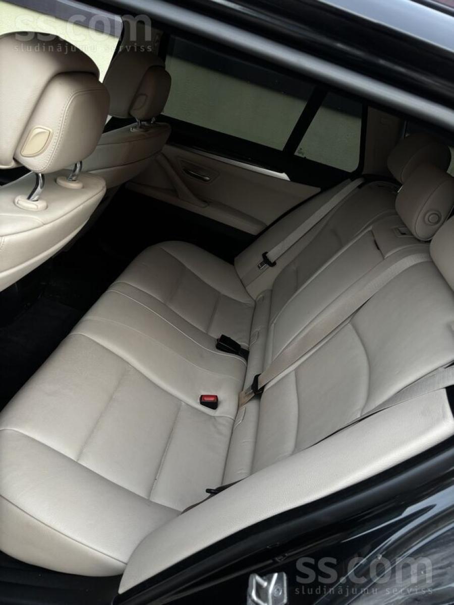Melns BMW 530 2011 Jelgava, ar dzinēja tilpumu 3.00 L un nobraukumu 270 tūkst. km par 8500 €, foto 8 vietnē AUTOMOTO.COM.LV