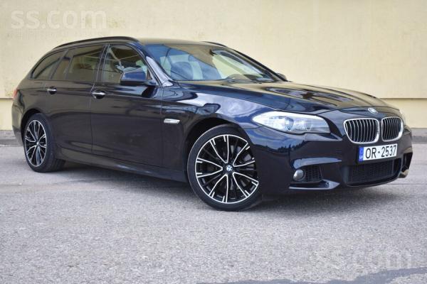 Melns BMW 530 2011 Talsi, ar dzinēja tilpumu 3.00 L un nobraukumu 253 tūkst. km par 10500 €, foto 1 vietnē AUTOMOTO.COM.LV