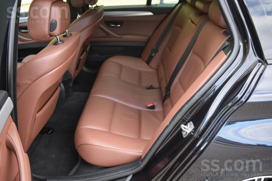 Melns BMW 530 2011 Talsi, ar dzinēja tilpumu 3.00 L un nobraukumu 253 tūkst. km par 10500 €, foto 9 vietnē AUTOMOTO.COM.LV