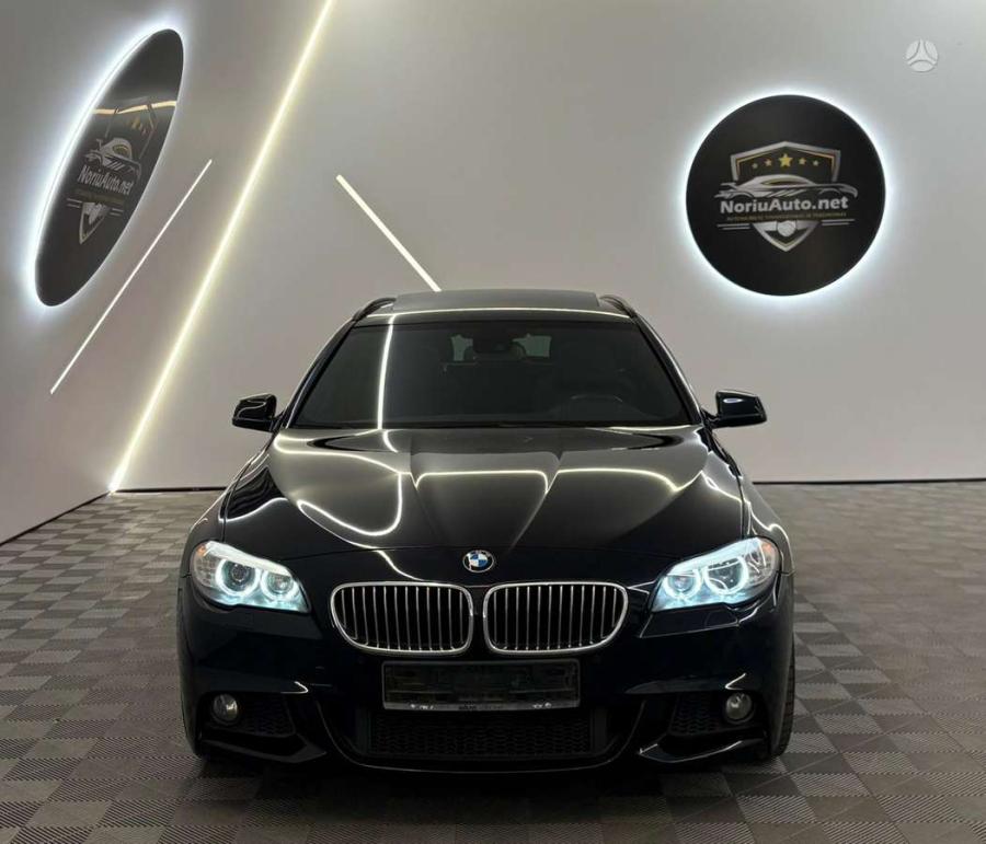 Black BMW 530 2011 in Marijampole, with an engine capacity of 2.99 L and mileage of 271 thousand km for 9850 €, photo 18 on AUTOMOTO.COM.LV