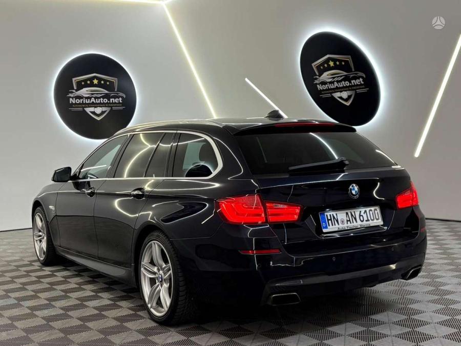 Black BMW 530 2011 in Marijampole, with an engine capacity of 2.99 L and mileage of 272 thousand km for 10850 €, photo 27 on AUTOMOTO.COM.LV