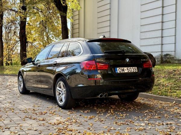 Black BMW 530 2011 in Rezekne, with an engine capacity of 3.00 L and mileage of 270 thousand km for 9900 €, photo 9 on AUTOMOTO.COM.LV