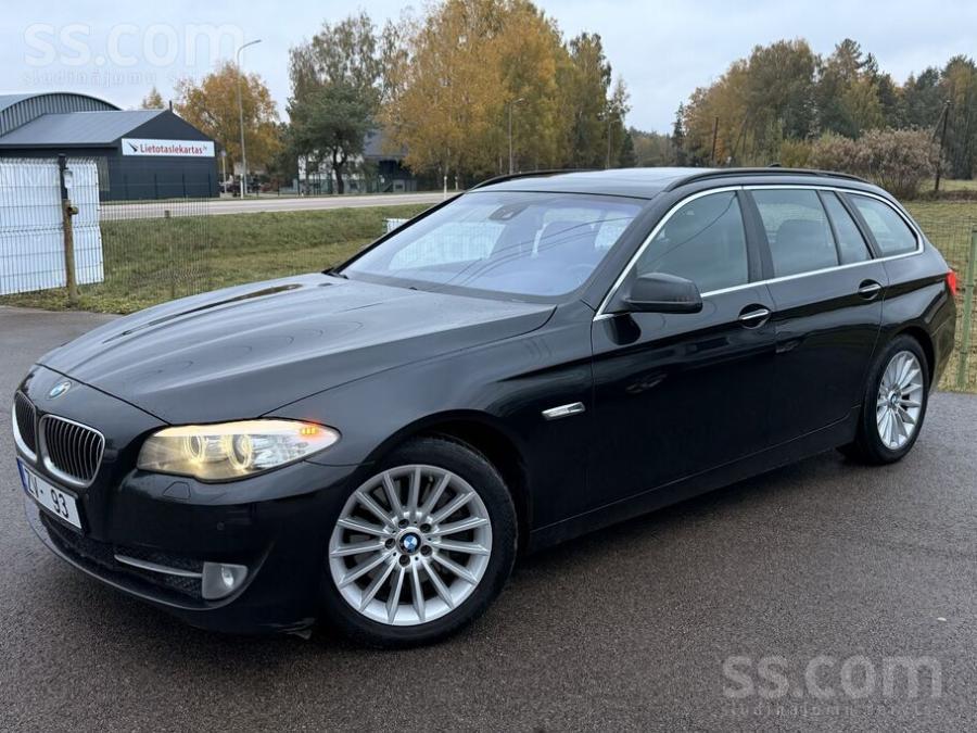 Melns BMW 530 2011 Ogre, ar dzinēja tilpumu 3.00 L un nobraukumu 287 tūkst. km par 9850 €, foto 4 vietnē AUTOMOTO.COM.LV