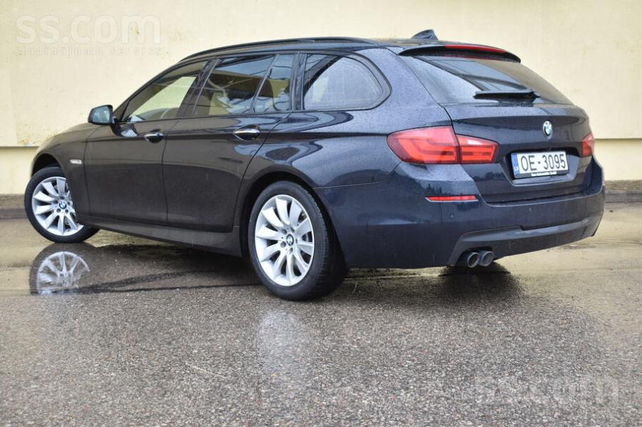 Black BMW 530 2012 in Talsi, with an engine capacity of 3.00 L and mileage of 293 thousand km for 11500 €, photo 2 on AUTOMOTO.COM.LV