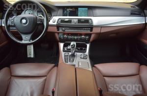 Black BMW 530 2012 in Talsi, with an engine capacity of 3.00 L and mileage of 293 thousand km for 11500 €, photo 5 on AUTOMOTO.COM.LV