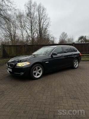 Black BMW 530 2012 in Riga, with an engine capacity of 3.00 L and mileage of 268 thousand km for 8490 €, photo  on AUTOMOTO.COM.LV