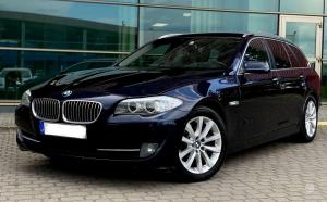 Melns BMW 530 2012 Klaipėda, ar dzinēja tilpumu 2.99 L un nobraukumu 297 tūkst. km par 7700 €, foto  vietnē AUTOMOTO.COM.LV