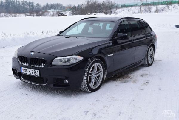 Black BMW 530 2012 in Vilnius, with an engine capacity of 3.00 L and mileage of 181 thousand km for 10000 €, photo 3 on AUTOMOTO.COM.LV