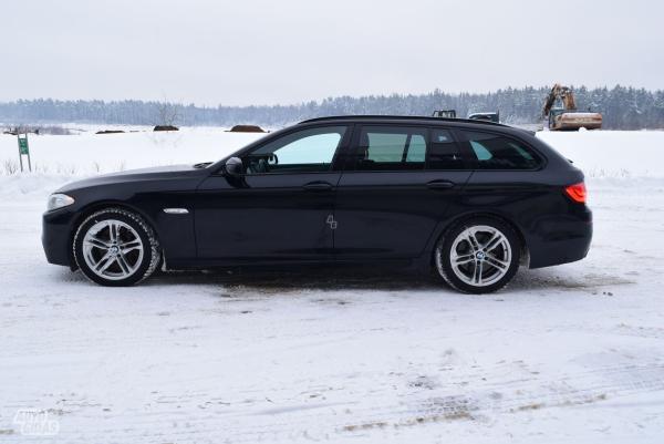 Black BMW 530 2012 in Vilnius, with an engine capacity of 3.00 L and mileage of 181 thousand km for 10000 €, photo 4 on AUTOMOTO.COM.LV