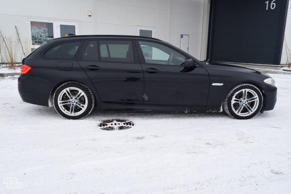 Black BMW 530 2012 in Vilnius, with an engine capacity of 3.00 L and mileage of 181 thousand km for 10000 €, photo 8 on AUTOMOTO.COM.LV