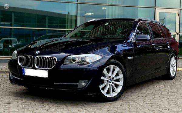 Black BMW 530 2012 in Klaipeda, with an engine capacity of 2.99 L and mileage of 297 thousand km for 7700 €, photo 1 on AUTOMOTO.COM.LV