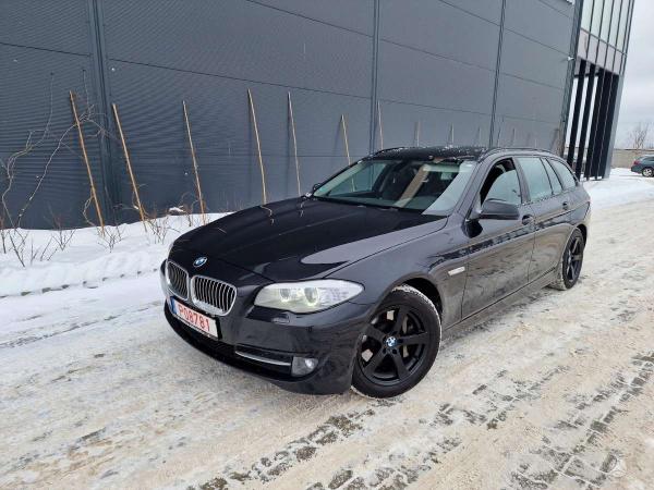 Melns BMW 530 2012 Viļņa, ar dzinēja tilpumu 3.00 L un nobraukumu 217 tūkst. km par 7999 €, foto 1 vietnē AUTOMOTO.COM.LV