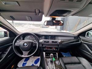 Black BMW 530 2012 in Vilnius, with an engine capacity of 3.00 L and mileage of 217 thousand km for 7999 €, photo 8 on AUTOMOTO.COM.LV