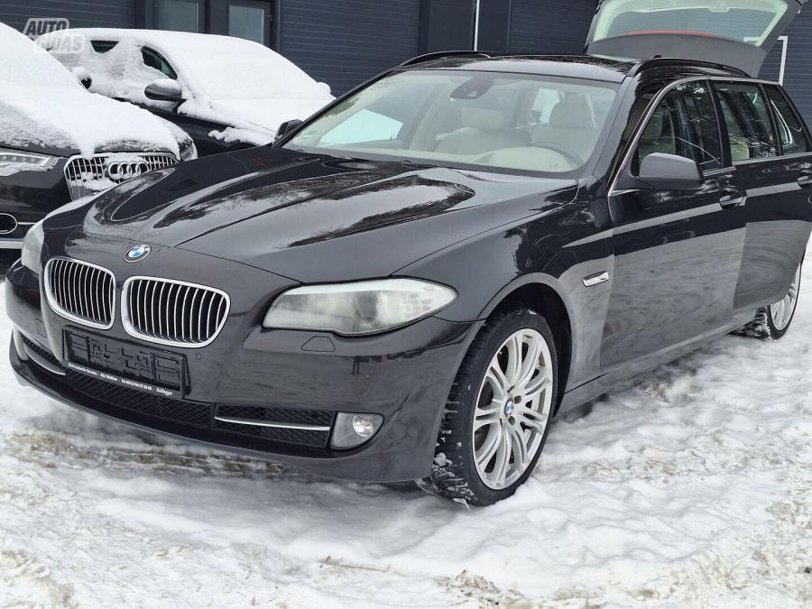 Melns BMW 530 2012 Utena, ar dzinēja tilpumu 3.00 L un nobraukumu 334 tūkst. km par 8350 €, foto 1 vietnē AUTOMOTO.COM.LV