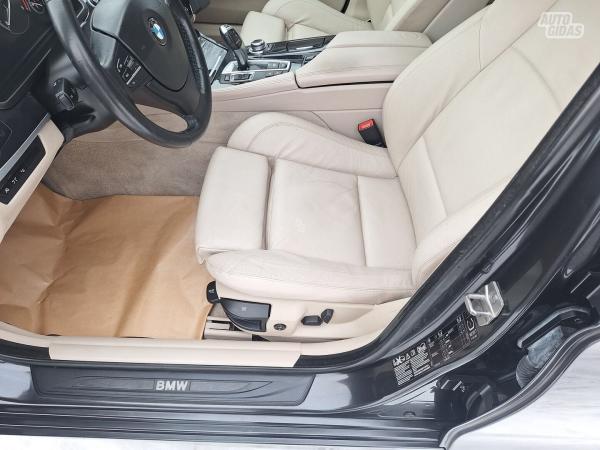 Black BMW 530 2012 in Utena, with an engine capacity of 3.00 L and mileage of 334 thousand km for 8350 €, photo 8 on AUTOMOTO.COM.LV