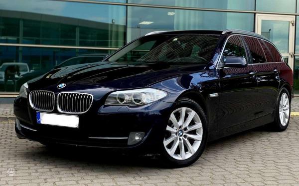 Black BMW 530 2012 in Klaipeda, with an engine capacity of 2.99 L and mileage of 297 thousand km for 7700 €, photo 1 on AUTOMOTO.COM.LV