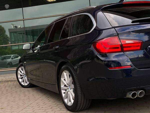 Black BMW 530 2012 in Klaipeda, with an engine capacity of 2.99 L and mileage of 297 thousand km for 7700 €, photo 7 on AUTOMOTO.COM.LV