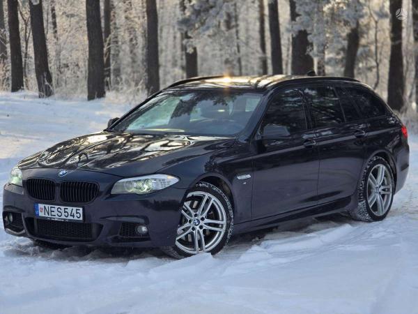 Black BMW 530 2012 in Radviliskis, with an engine capacity of 2.99 L and mileage of 366 thousand km for 8650 €, photo 3 on AUTOMOTO.COM.LV