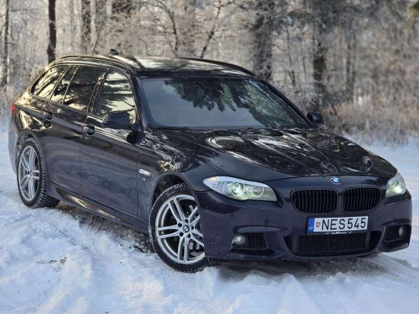 Black BMW 530 2012 in Radviliskis, with an engine capacity of 2.99 L and mileage of 366 thousand km for 8650 €, photo 7 on AUTOMOTO.COM.LV