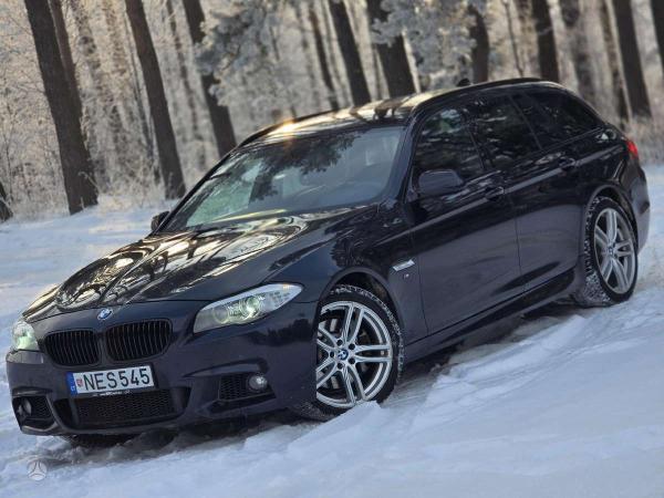 Black BMW 530 2012 in Radviliskis, with an engine capacity of 2.99 L and mileage of 366 thousand km for 8650 €, photo 8 on AUTOMOTO.COM.LV