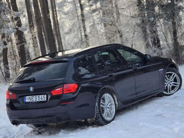 Black BMW 530 2012 in Radviliskis, with an engine capacity of 2.99 L and mileage of 366 thousand km for 8650 €, photo 10 on AUTOMOTO.COM.LV