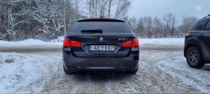 Black BMW 530 2012 in Vilnius, with an engine capacity of 3.00 L and mileage of 285 thousand km for 6999 €, photo 4 on AUTOMOTO.COM.LV