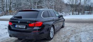 Black BMW 530 2012 in Vilnius, with an engine capacity of 3.00 L and mileage of 285 thousand km for 6999 €, photo 5 on AUTOMOTO.COM.LV