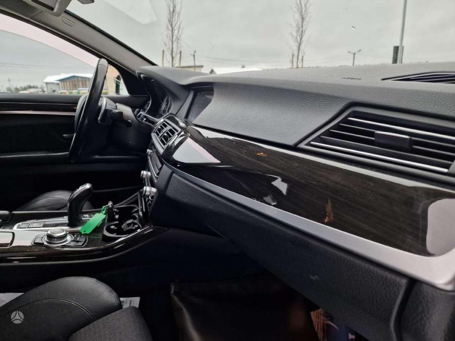 Melns BMW 530 2012 Viļņa, ar dzinēja tilpumu 3.00 L un nobraukumu 240 tūkst. km par 7690 €, foto 17 vietnē AUTOMOTO.COM.LV