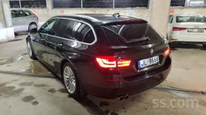 Black BMW 530 2012 in Riga, with an engine capacity of 3.00 L and mileage of 330 thousand km for 5000 €, photo 3 on AUTOMOTO.COM.LV