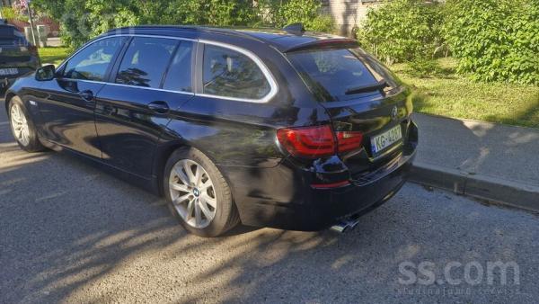 Melns BMW 530 2012 Rīga, ar dzinēja tilpumu 3.00 L un nobraukumu 345 tūkst. km par 8900 €, foto 1 vietnē AUTOMOTO.COM.LV