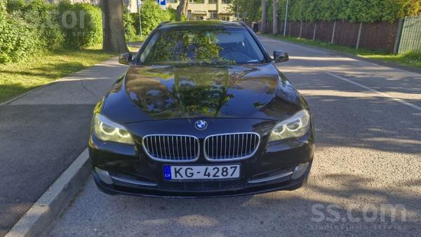 Melns BMW 530 2012 Rīga, ar dzinēja tilpumu 3.00 L un nobraukumu 345 tūkst. km par 8900 €, foto 5 vietnē AUTOMOTO.COM.LV