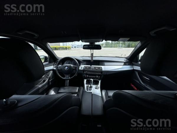 Melns BMW 530 2012 Tukums, ar dzinēja tilpumu 3.00 L un nobraukumu 361 tūkst. km par 10300 €, foto 7 vietnē AUTOMOTO.COM.LV