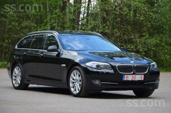 Melns BMW 530 2012 Rīga, ar dzinēja tilpumu 3.00 L un nobraukumu 226 tūkst. km par 11990 €, foto 1 vietnē AUTOMOTO.COM.LV
