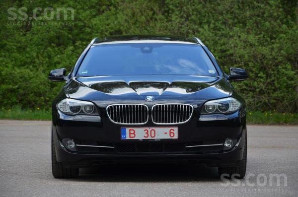 Melns BMW 530 2012 Rīga, ar dzinēja tilpumu 3.00 L un nobraukumu 226 tūkst. km par 11990 €, foto 2 vietnē AUTOMOTO.COM.LV