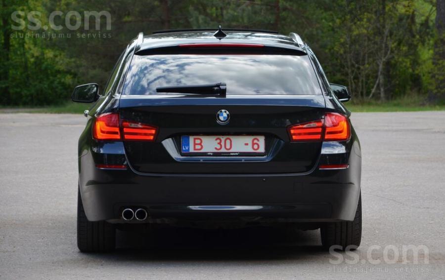 Melns BMW 530 2012 Rīga, ar dzinēja tilpumu 3.00 L un nobraukumu 226 tūkst. km par 11990 €, foto 9 vietnē AUTOMOTO.COM.LV