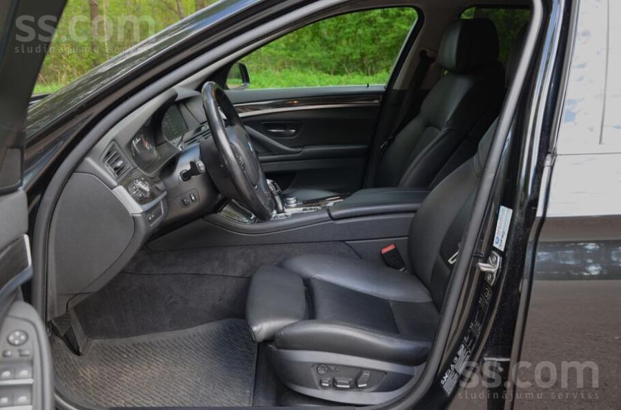 Melns BMW 530 2012 Rīga, ar dzinēja tilpumu 3.00 L un nobraukumu 226 tūkst. km par 11990 €, foto 13 vietnē AUTOMOTO.COM.LV