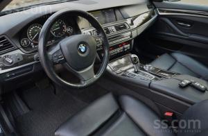 Melns BMW 530 2012 Rīga, ar dzinēja tilpumu 3.00 L un nobraukumu 226 tūkst. km par 11990 €, foto 14 vietnē AUTOMOTO.COM.LV