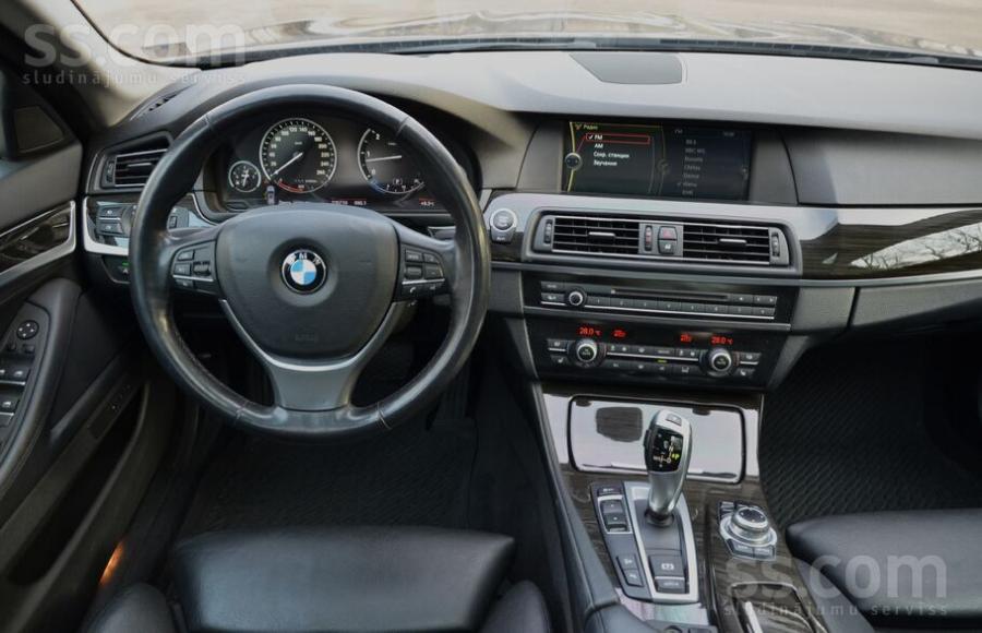 Melns BMW 530 2012 Rīga, ar dzinēja tilpumu 3.00 L un nobraukumu 226 tūkst. km par 11990 €, foto 17 vietnē AUTOMOTO.COM.LV