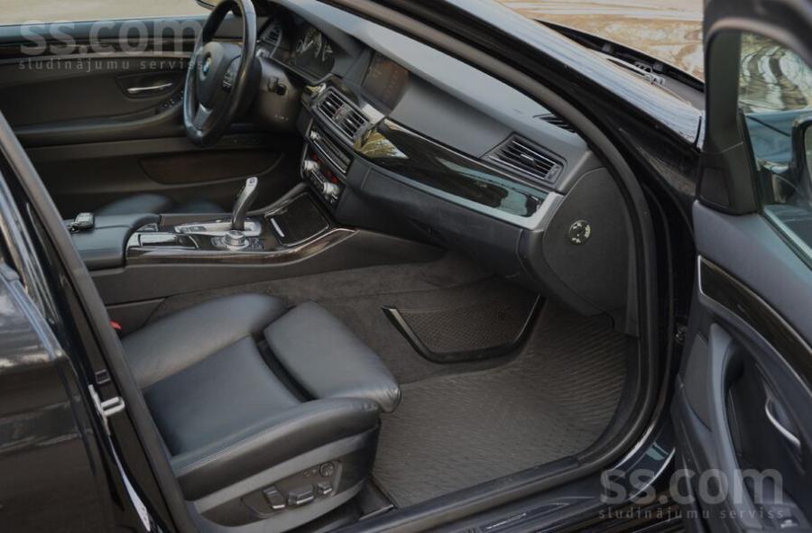 Melns BMW 530 2012 Rīga, ar dzinēja tilpumu 3.00 L un nobraukumu 226 tūkst. km par 11990 €, foto 28 vietnē AUTOMOTO.COM.LV