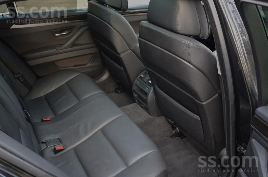 Melns BMW 530 2012 Rīga, ar dzinēja tilpumu 3.00 L un nobraukumu 226 tūkst. km par 11990 €, foto 29 vietnē AUTOMOTO.COM.LV