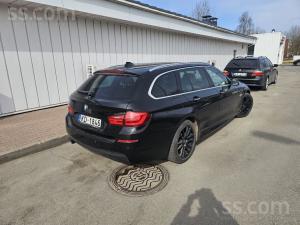 Black BMW 530 2012 in Riga, with an engine capacity of 3.00 L and mileage of 287 thousand km for 7790 €, photo 6 on AUTOMOTO.COM.LV