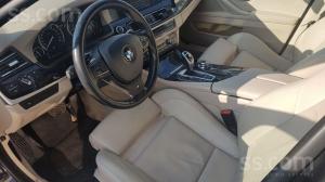 Black BMW 530 2012 in Riga, with an engine capacity of 3.00 L and mileage of 287 thousand km for 7790 €, photo 9 on AUTOMOTO.COM.LV
