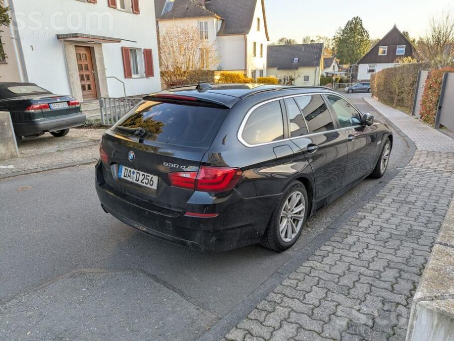 Black BMW 530 2012 in Riga, with an engine capacity of 3.00 L and mileage of 405 thousand km for 6000 €, photo 5 on AUTOMOTO.COM.LV