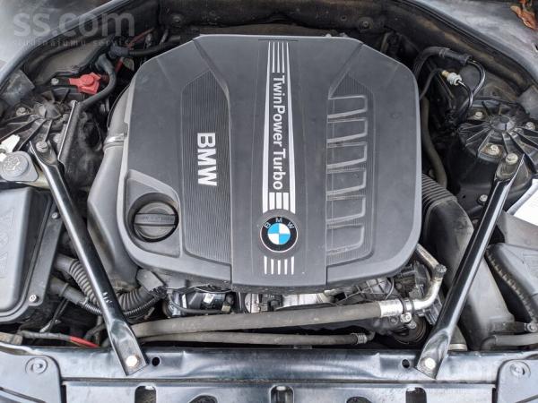 Black BMW 530 2012 in Riga, with an engine capacity of 3.00 L and mileage of 405 thousand km for 6000 €, photo 8 on AUTOMOTO.COM.LV