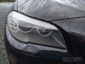 Black BMW 530 2012 in Riga, with an engine capacity of 3.00 L and mileage of 405 thousand km for 6000 €, photo 20 on AUTOMOTO.COM.LV