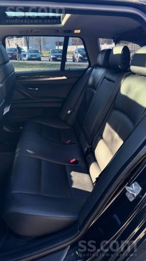 Black BMW 530 2012 in Riga, with an engine capacity of 3.00 L and mileage of 258 thousand km for 13000 €, photo  on AUTOMOTO.COM.LV