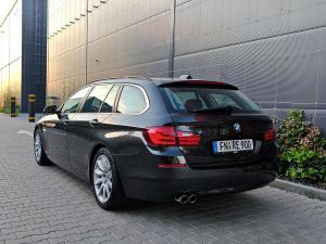 Black BMW 530 2012 in Klaipeda, with an engine capacity of 2.99 L and mileage of 350 thousand km for 7950 €, photo 9 on AUTOMOTO.COM.LV