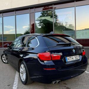 Black BMW 530 2012 in Kaisiadorys, with an engine capacity of 2.99 L and mileage of 360 thousand km for 6950 €, photo 8 on AUTOMOTO.COM.LV