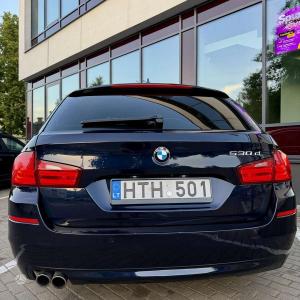 Black BMW 530 2012 in Kaisiadorys, with an engine capacity of 2.99 L and mileage of 360 thousand km for 6950 €, photo 13 on AUTOMOTO.COM.LV