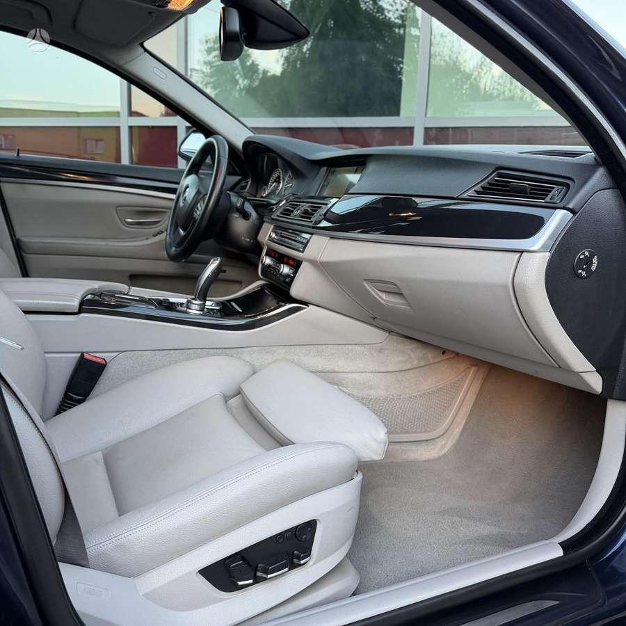 Black BMW 530 2012 in Kaisiadorys, with an engine capacity of 2.99 L and mileage of 360 thousand km for 6950 €, photo 28 on AUTOMOTO.COM.LV